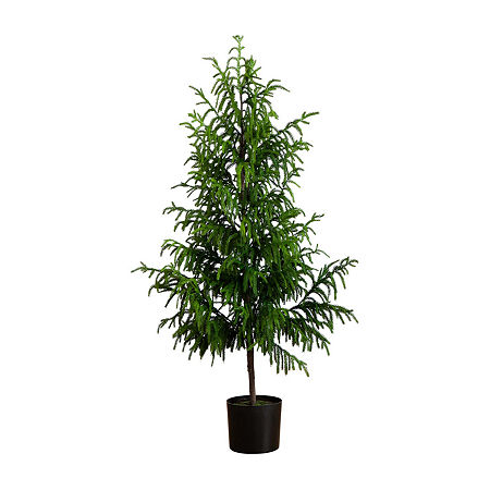 Nearly Natural 5 Artificial Norfolk Pine Tree