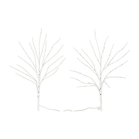 Click here for Nearly Natural 24in Pre-Lit Artificial White Birch... prices