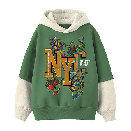 Click here for Little & Big Kid Boys Long Sleeve Teenage Mutant N... prices