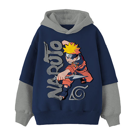 Click here for Little & Big Kid Boys Long Sleeve Naruto Fleece Ho... prices