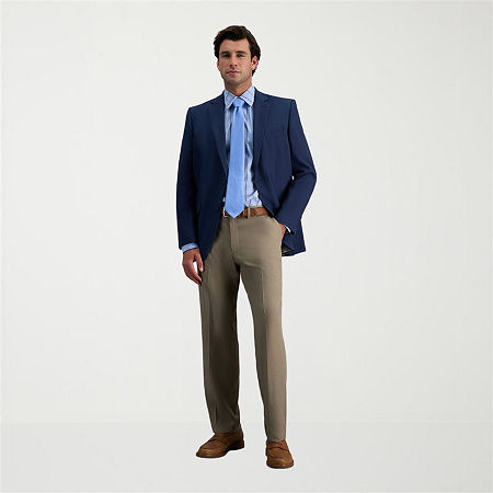 Click here for Haggar Premium Comfort Melange Broken Twill Mens S... prices
