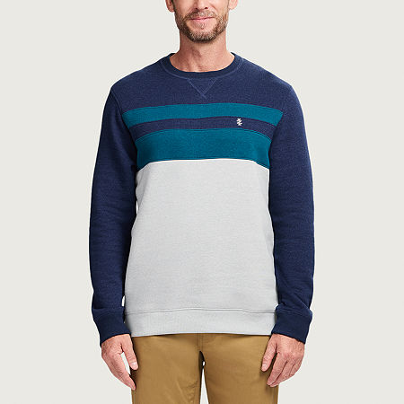 Click here for IZOD Advantage Performance Colorblock Mens Crew Ne... prices