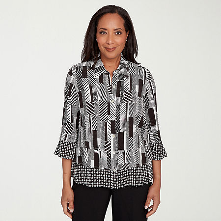 Click here for Alfred Dunner Business As Usual Womens 3/4 Sleeve... prices