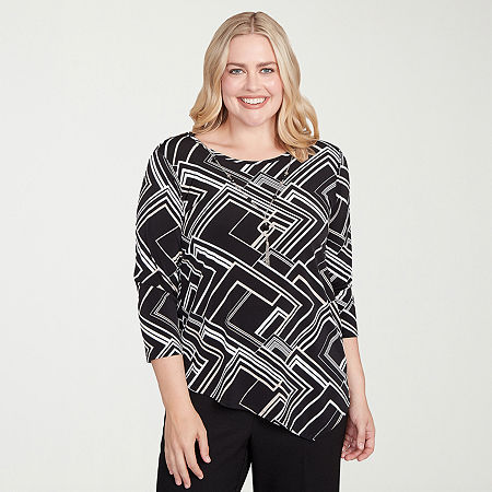 Click here for Alfred Dunner Business As Usual Womens Crew Neck 3... prices