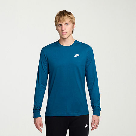 Click here for Nike Sportswear Club Mens Crew Neck Long Sleeve Qu... prices