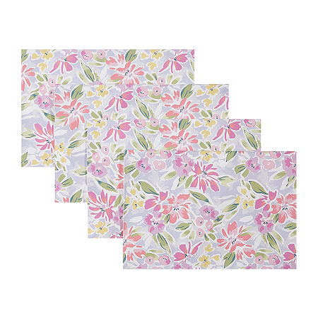Click here for Izod Catalina Placemats 13 x 19  Set of 4 - Multic... prices