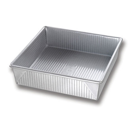 Click here for USA Pan 8 Square Non-Stick Cake Pan  One Size  Sil... prices