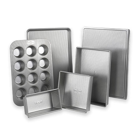 Click here for Usa Pan Non-Stick Aluminum 6-Piece Bakeware Set -... prices