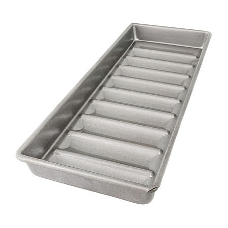 Click here for USA Pan New England Hot Dog Bun Pan  One Size  Sil... prices