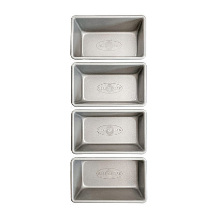 Click here for USA Pan 4-pc. Non-Stick Mimi Loaf Pan Set  One Siz... prices