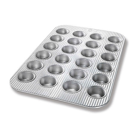 Usa Pan 24 Cup Mini Muffin Pan - Silver
