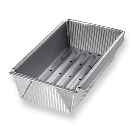 Usa Pan Meat Loaf Pan with Insert - Silver
