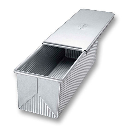 Click here for Usa Pan Small Pullman Loaf Pan with Cover - Silver prices