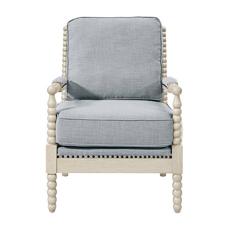 Click here for Madison Park Sunnee Armchair  One Size  Blue prices