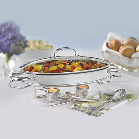 Click here for Cuisinart Stainless Steel Oval Buffet Server  One... prices