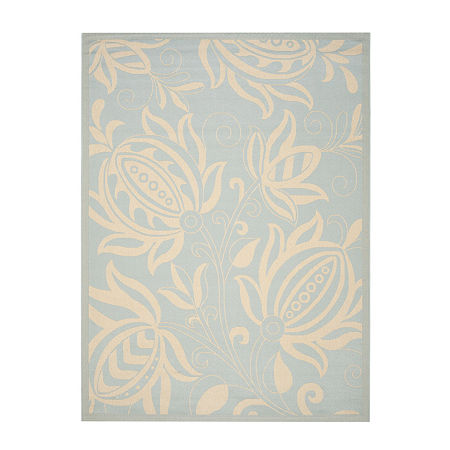 Click here for Safavieh Courtyard Collection Tarek Floral Indoor/... prices