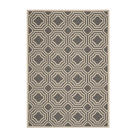 Click here for Safavieh Courtyard Collection Torma Geometric Indo... prices