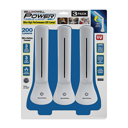 Click here for Bell + Howell Power Table Lamp with Ultra High Per... prices