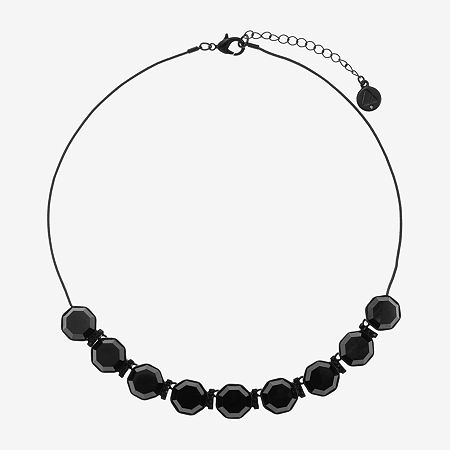 Click here for Liz Claiborne Womens Black 17 Inch Collar Necklace... prices