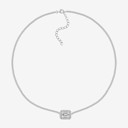 Click here for Diamonart Womens White Cubic Zirconia Sterling Sil... prices