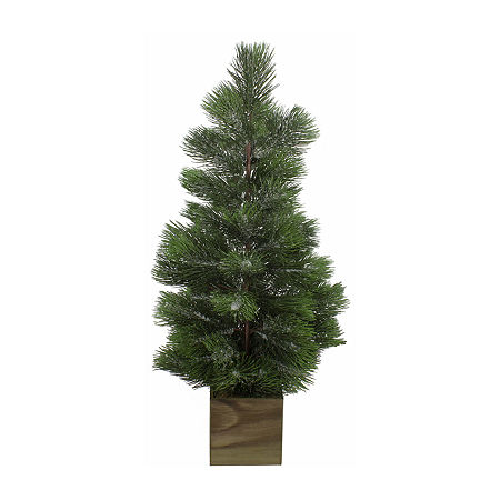 Click here for Northlight Snowy In Pot Unlit 3 Foot Pine Christma... prices