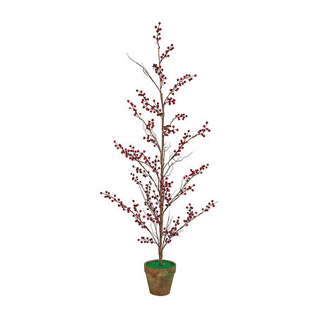 Click here for Northlight Potted Berry Twig Unlit 4 Foot Christma... prices