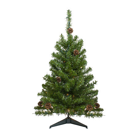 Click here for Northlight Canadian 3 Foot Pre-Lit Pine Christmas... prices