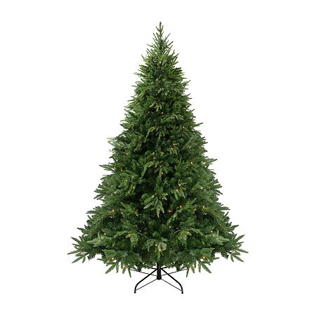 Click here for Northlight Silverthorne 6 1/2 Foot Pre-Lit Fir Chr... prices