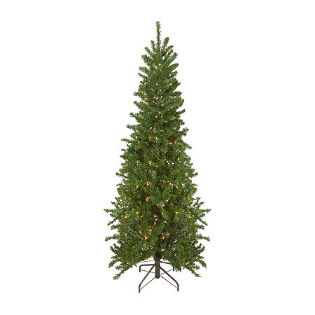 Click here for Northlight Pencil Canadian 7 1/2 Foot Pre-Lit Pine... prices