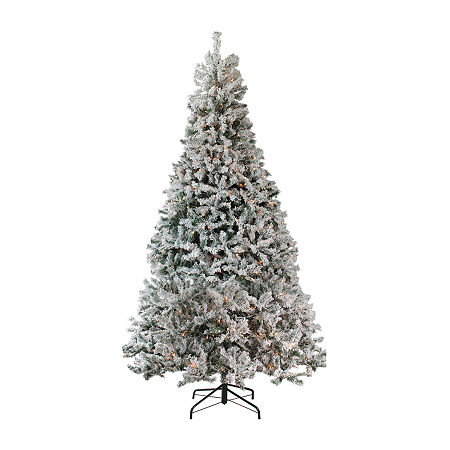 Click here for Northlight Pre-Lit Slim Pine Heavily Flocked 12 Fo... prices