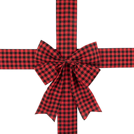 Click here for Northlight 14ft Red Buffalo Plaid Door Bow Indoor... prices