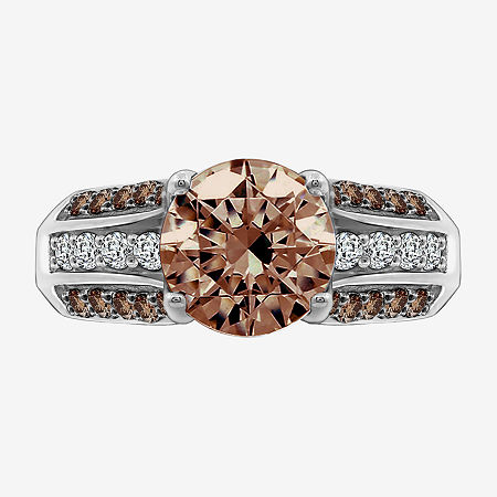 Click here for Diamonart Womens Brown Cubic Zirconia Sterling Sil... prices