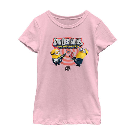 Click here for Little & Big Kid Girls Crew Neck Short Sleeve Mini... prices