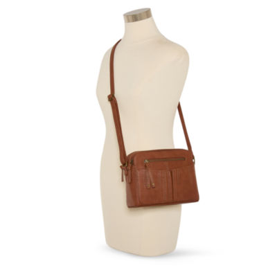Bueno of California Washed Mini Crossbody Bag, Color: Tan - JCPenney