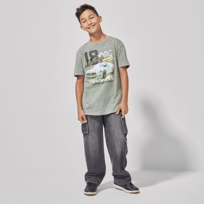 Thereabouts Little & Big Boys Cargo Loose Fit Jean - JCPenney