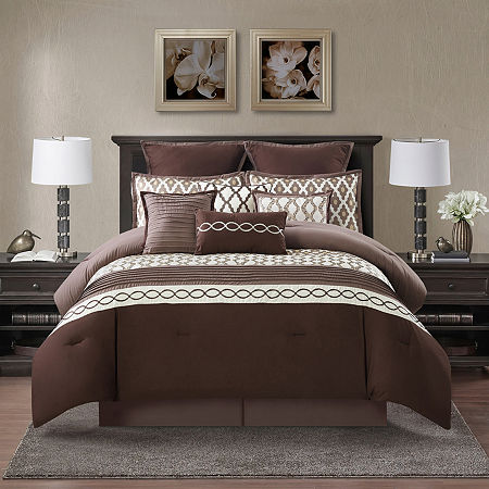Click here for Stratford Park Kelvin 10pc Midweight Comforter Set... prices