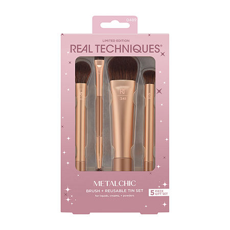 Click here for Real Techniques Metal Chic Brush + Reusable Tin Se... prices