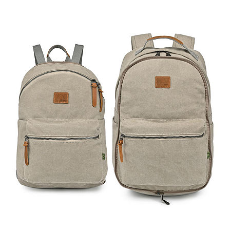 Click here for TSD Brand Trail Tree Double Canvas Laptop Backpack... prices