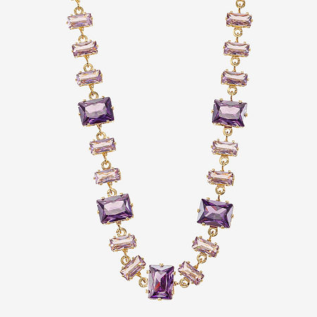 Click here for Sparkle Allure Womens Purple Cubic Zirconia 14K Go... prices