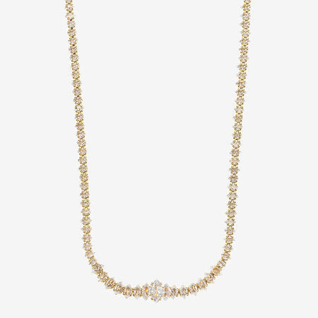 Click here for Sparkle Allure Womens Cubic Zirconia 14K Gold Over... prices