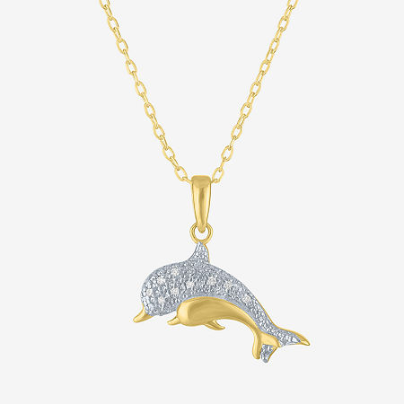 Click here for Diamond Accent (G-H  Si2-I1)  Dolphin Womens Diamo... prices