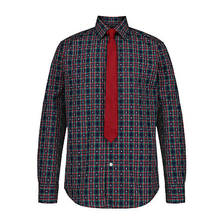 Click here for TFW Little & Big Kid Boys Long Sleeve Point Collar... prices