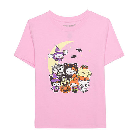 Click here for Little & Big Kid Girls Crew Neck Short Sleeve Regu... prices