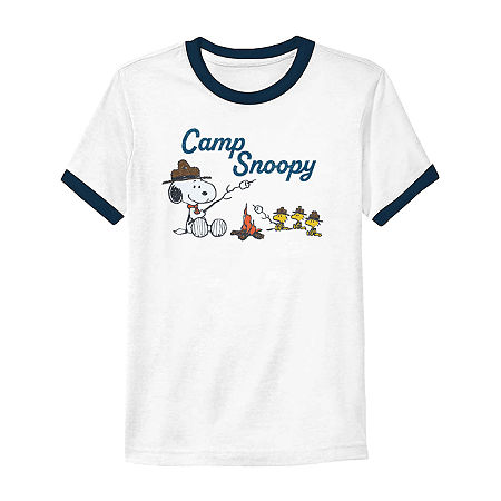 Click here for Mens Crew Neck Short Sleeve Regular Fit Peanuts Gr... prices