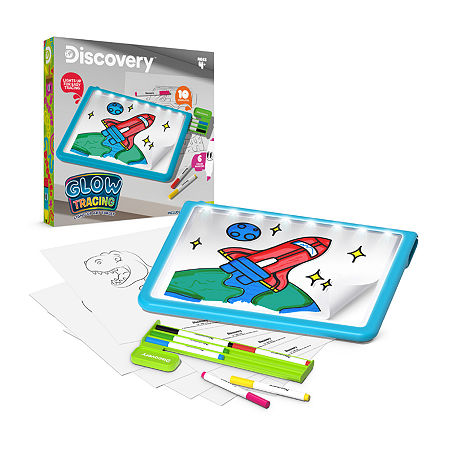 Click here for Discovery Glow Tracing Light-Up Art Tablet  One Si... prices