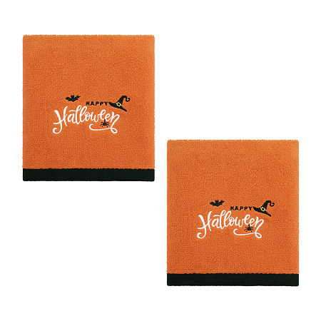Click here for Avanti Happy Halloween Icons 2 Pack Hand Towel  On... prices