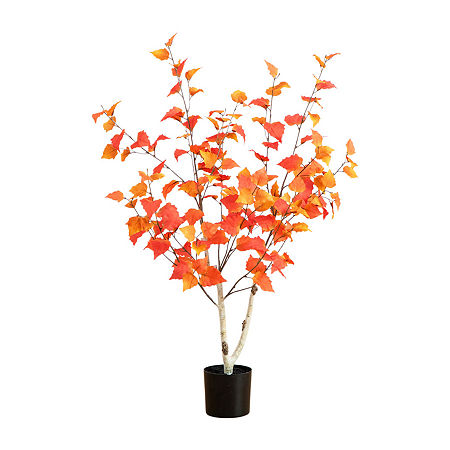 Click here for Nearly Natural 3ft Birch Fall Artificial Tree  One... prices