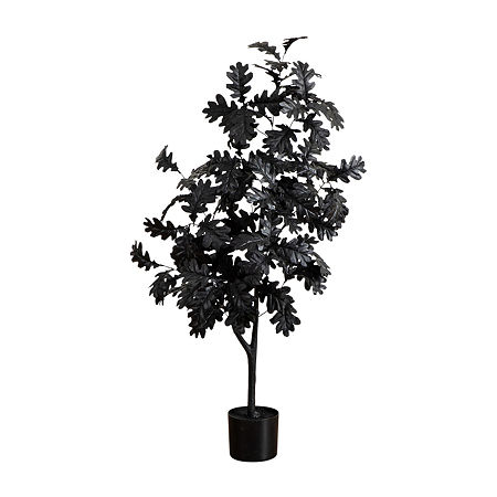 Click here for Nearly Natural 4ft Halloween Black Oak Indoor Arti... prices