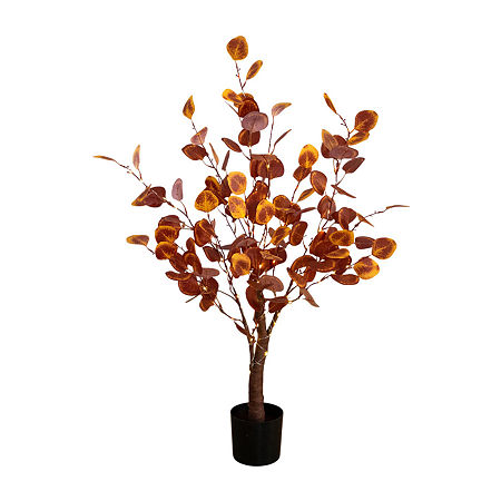 Click here for Nearly Natural 3ft Pre-Lit Eucalyptus Fall Lighted... prices