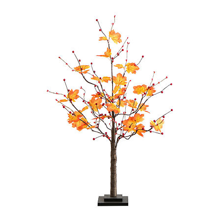 Click here for Nearly Natural 3ft Autumn Maple Fall Lighted Indoo... prices